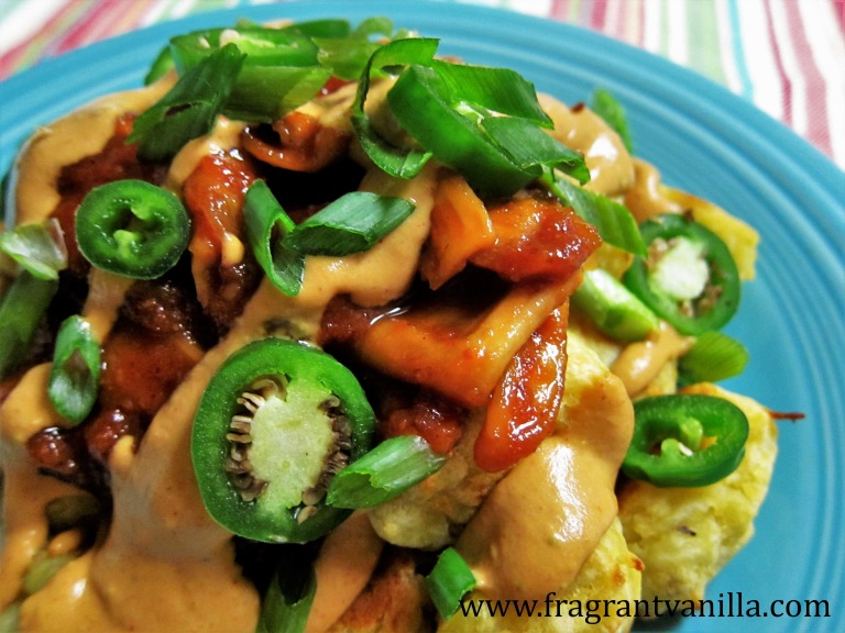 Vegan Totchos with BBQ Jackfruit – Fragrant Vanilla Cake