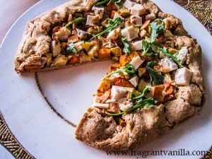 Rustic Fall Root Vegetable Tart | Fragrant Vanilla Cake