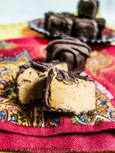 Chocolate Covered Chestnut Caramels | Fragrant Vanilla Cake