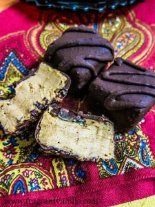 Chocolate Covered Chestnut Caramels | Fragrant Vanilla Cake