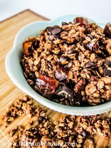 German Chocolate Granola | Fragrant Vanilla Cake